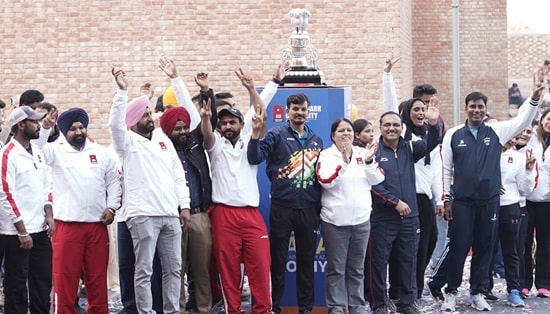 Chandigarh University celebrates historic win as MAKA Trophy arrives on ...