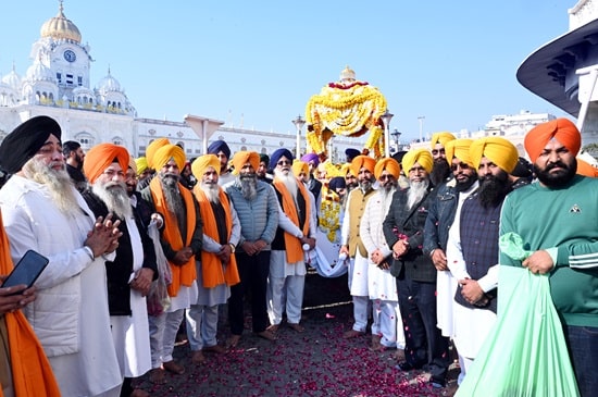 Nagar Kirtan organized from Sri Akal Takht Sahib on the occasion of ...
